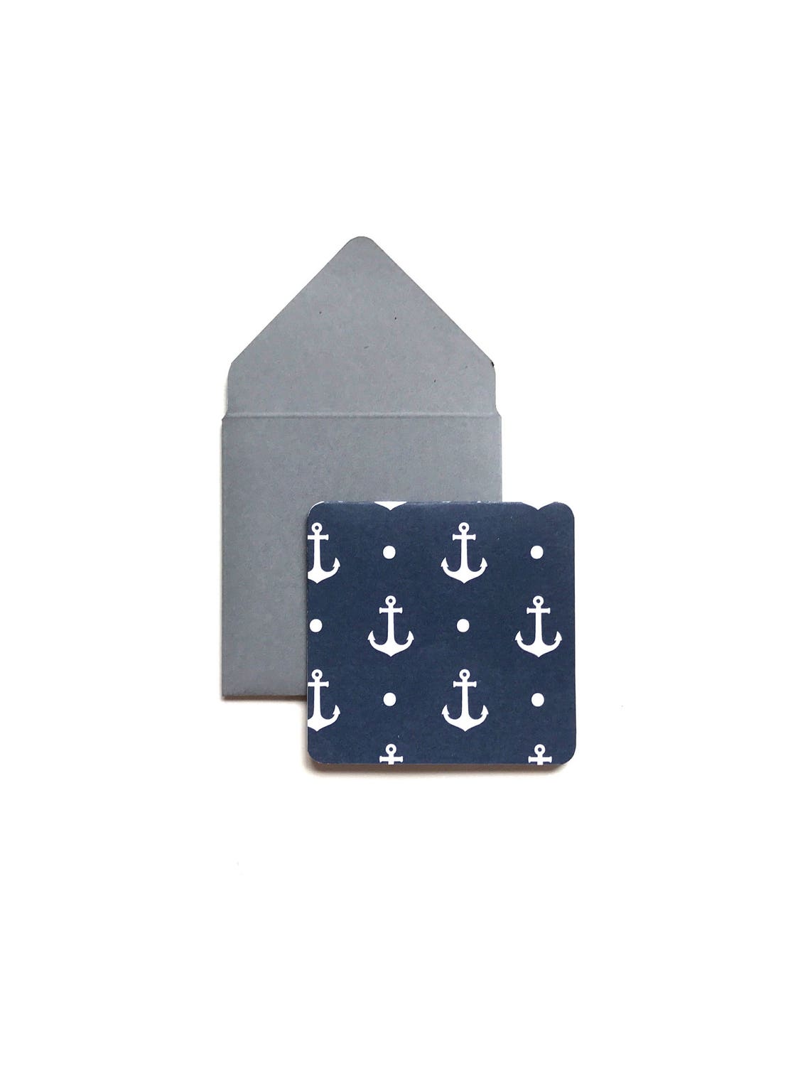 Nautical Mini Cards, Anchor Gift Tags, Nautical Gift Wrap, Boat Anchor ...