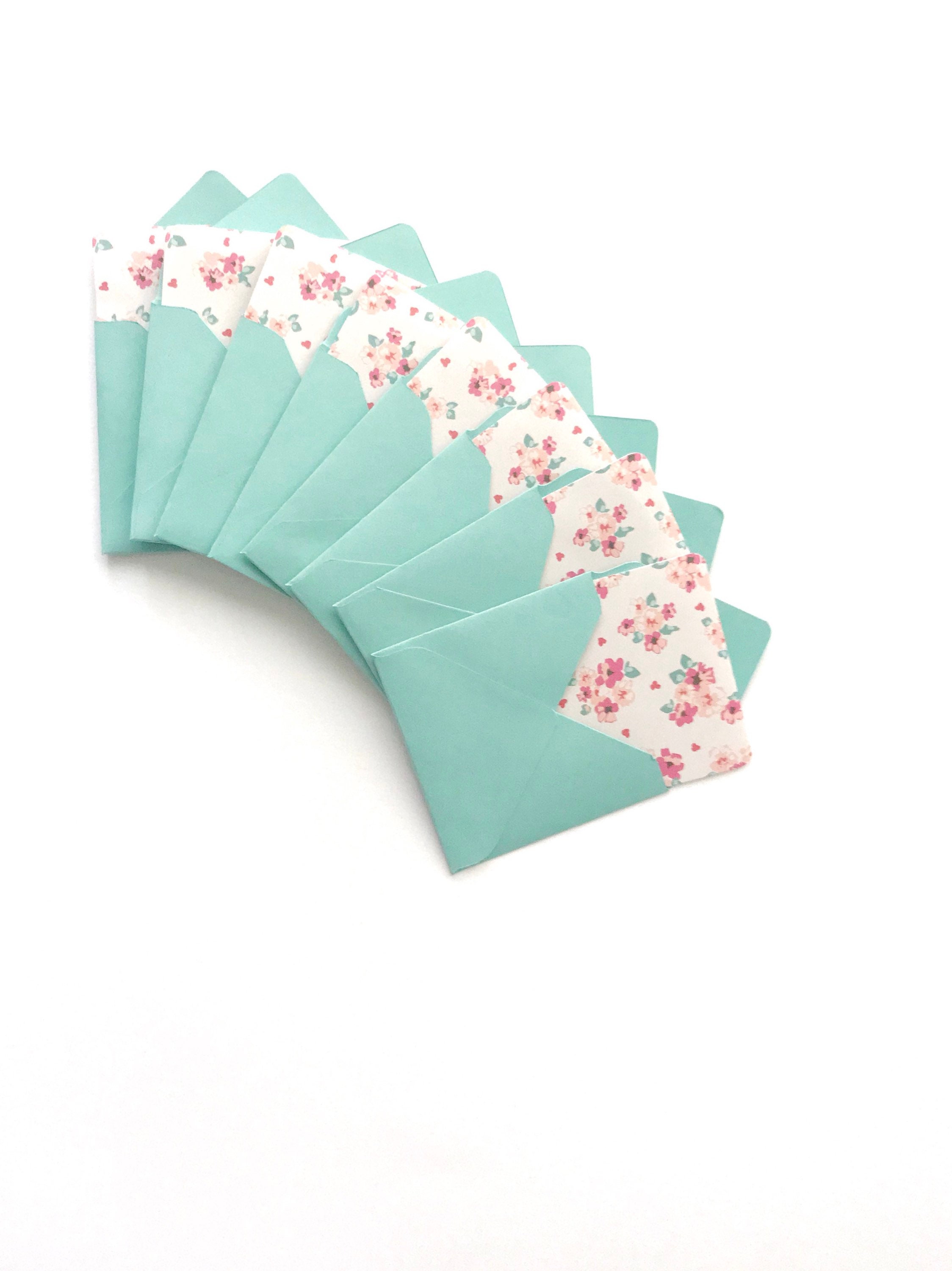 Floral Mini Cards Blank Stationery Cards Mini Notes - Etsy