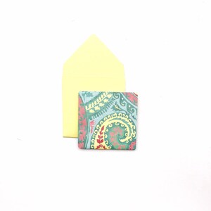 Cards for Gift Boxes, Cute Little Note Cards, Blank Patterned Cards ...