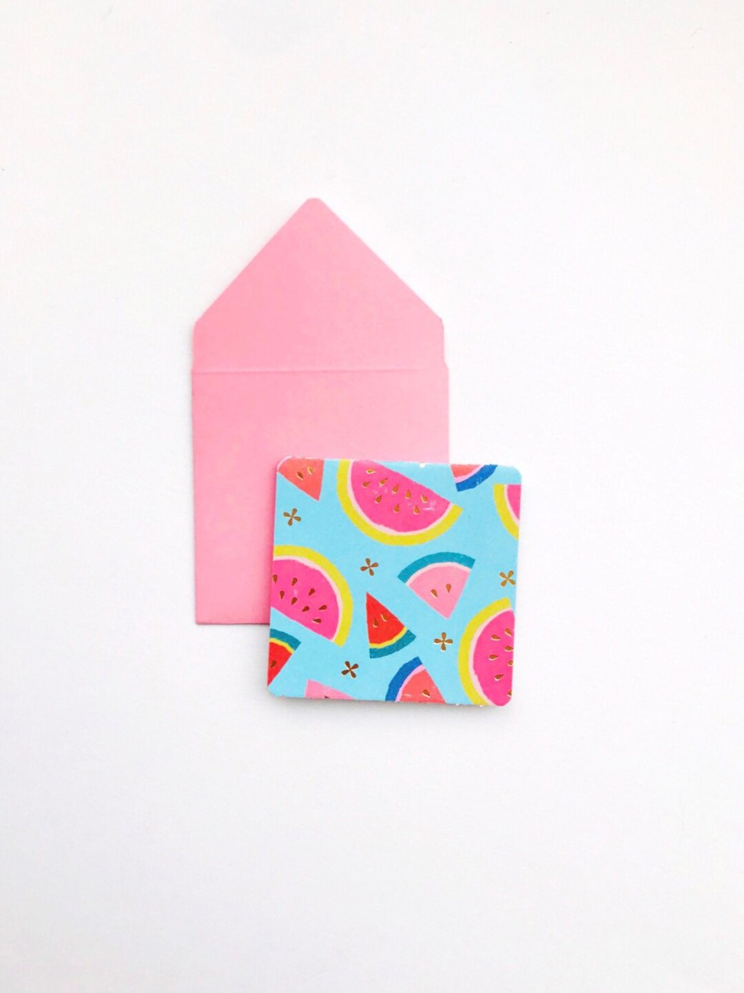 Watermelon Stationery, Watermelon Theme Party, Blank Stationary Card ...