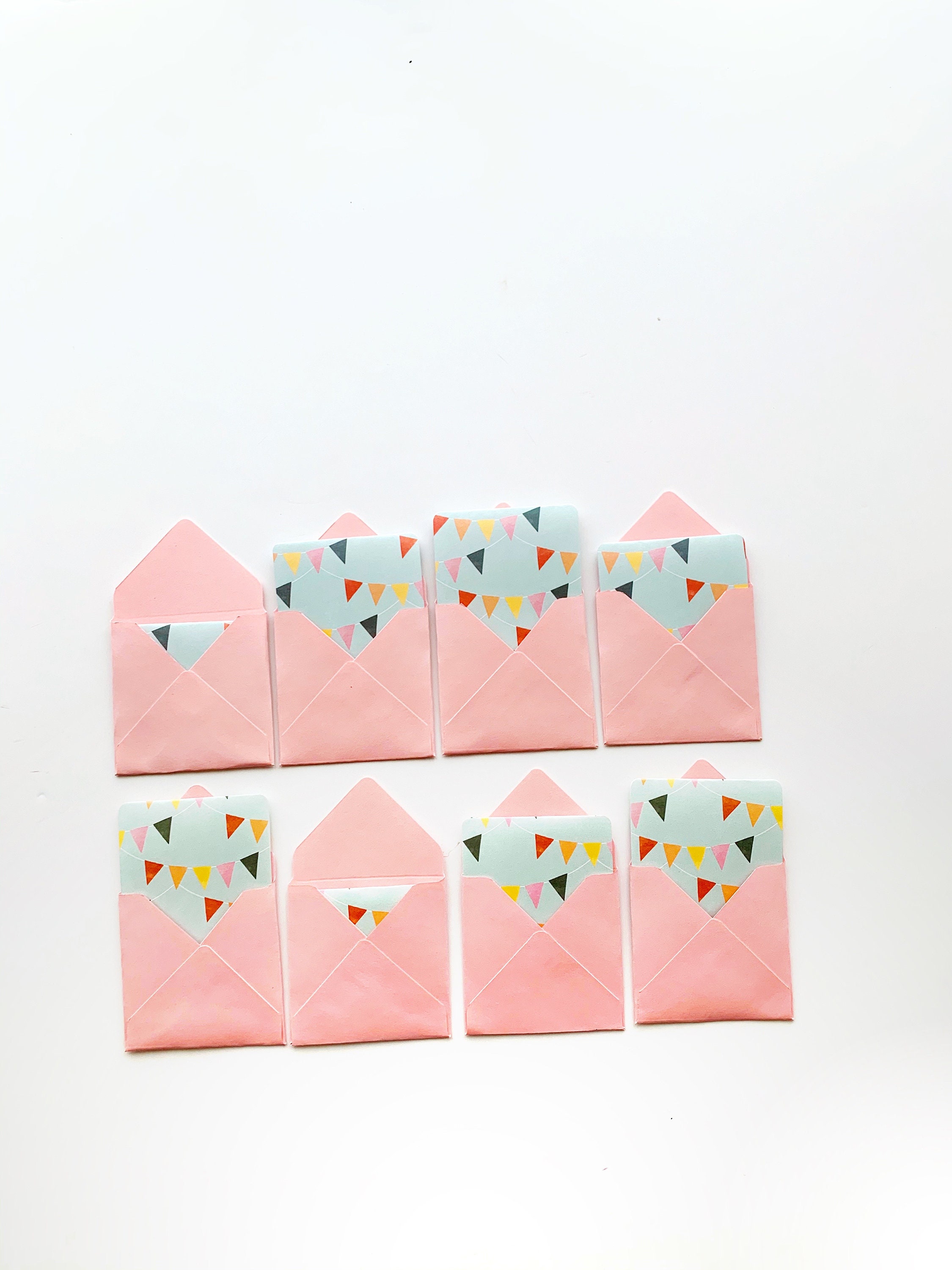 Cards for gift boxes cute little note cards blank patterned | Etsy