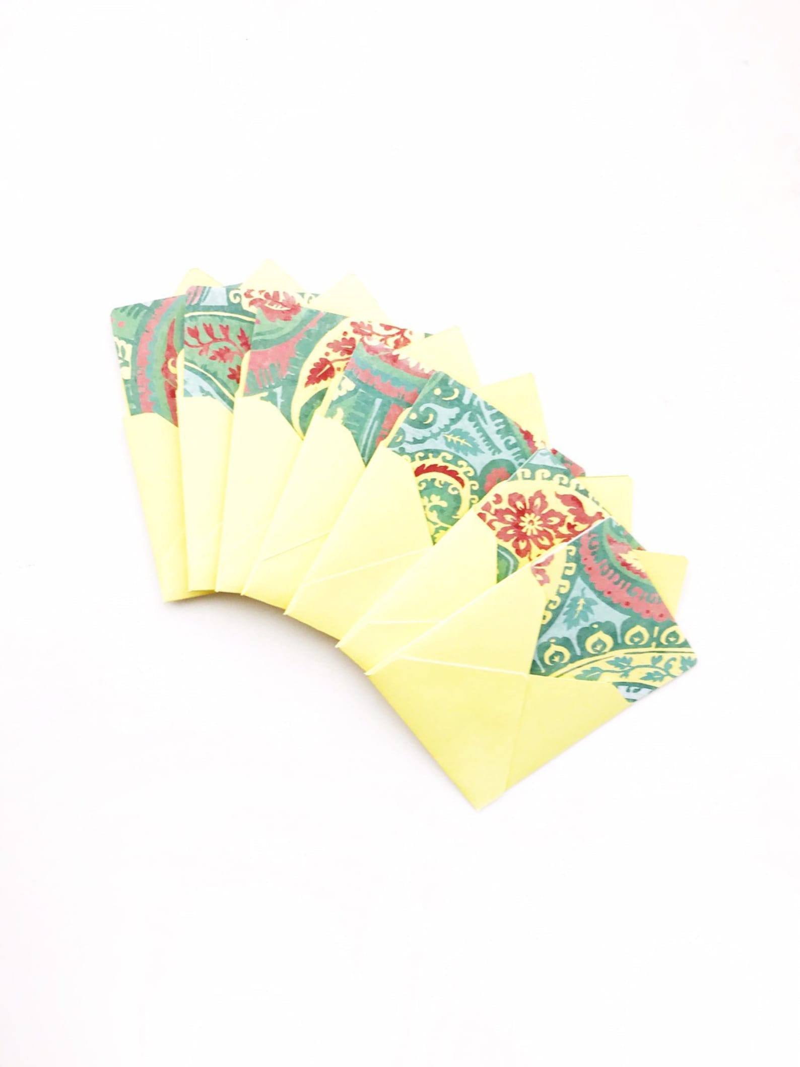 Cards for Gift Boxes Cute Little Note Cards Blank Patterned - Etsy