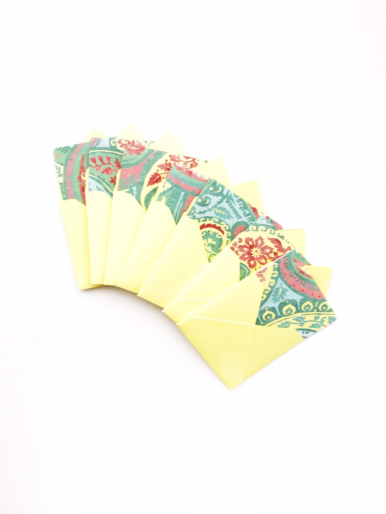 Cards for Gift Boxes, Cute Little Note Cards, Blank Patterned Cards ...