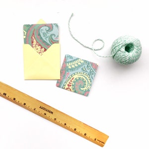 Cards for Gift Boxes, Cute Little Note Cards, Blank Patterned Cards ...