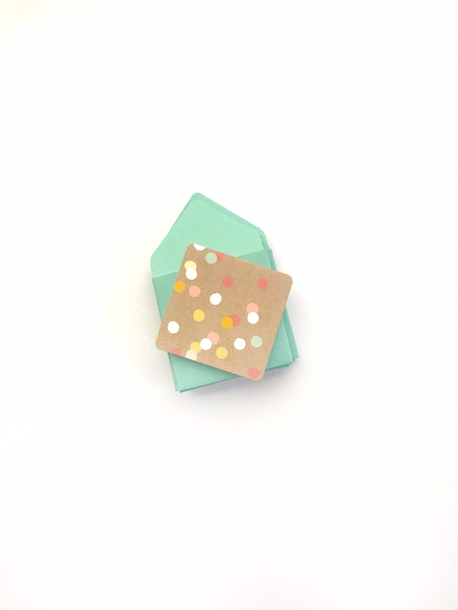 Cards With Envelopes, Mini Stationery Cards, Tiny Envelopes, Cute ...