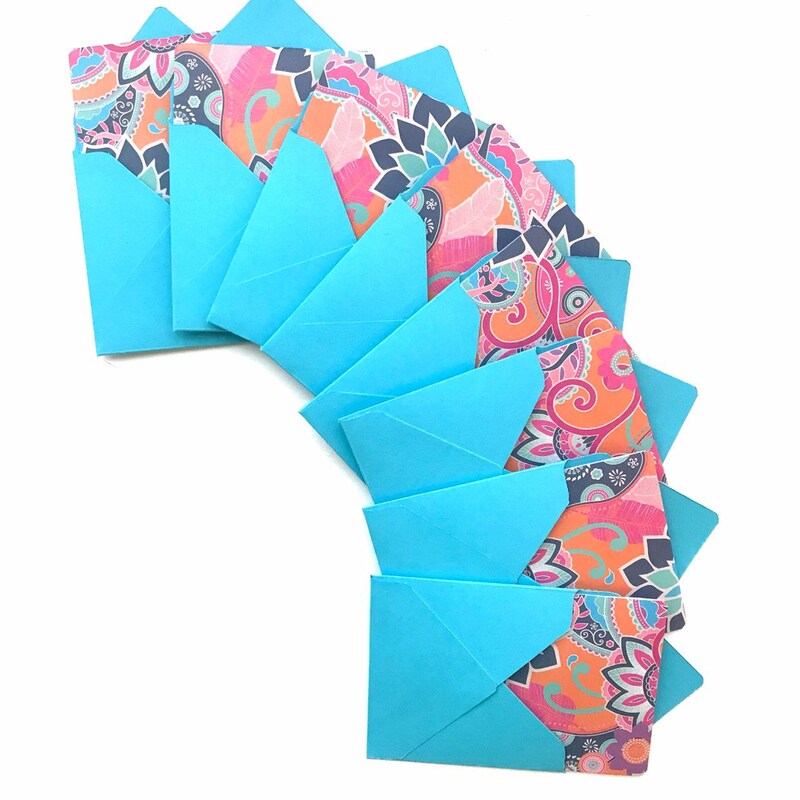 Paisley Note Cards - Etsy