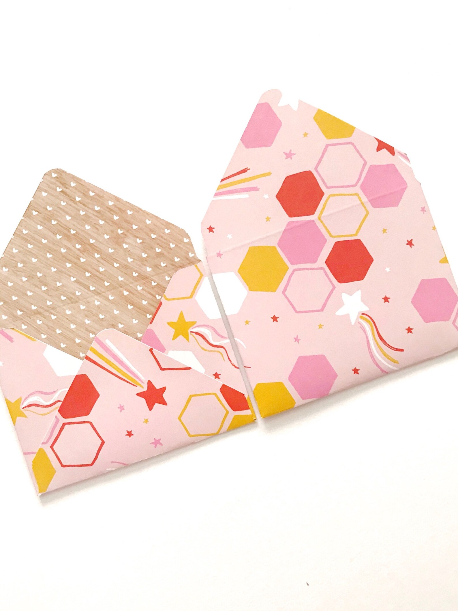 Gift Box Envelopes Cute 3x4 Envelopes Stationery Set Blank - Etsy