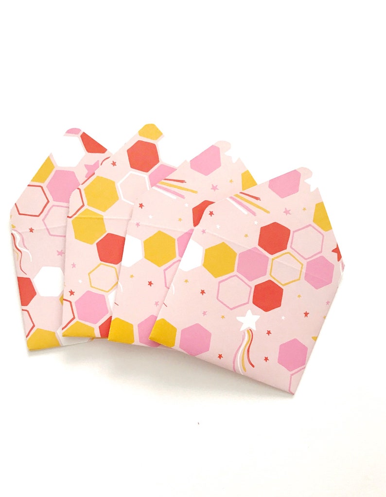 Gift Box Envelopes Cute 3x4 Envelopes Stationery Set Blank - Etsy