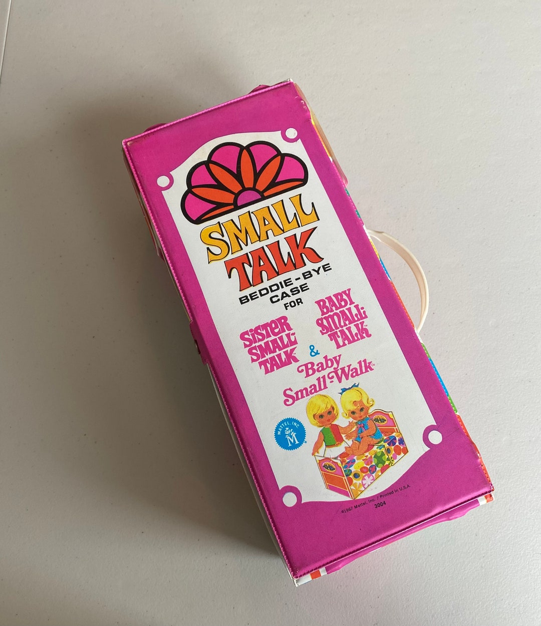 Vintage 1967 Mattel Small Talk Beddie-bye Case - Etsy