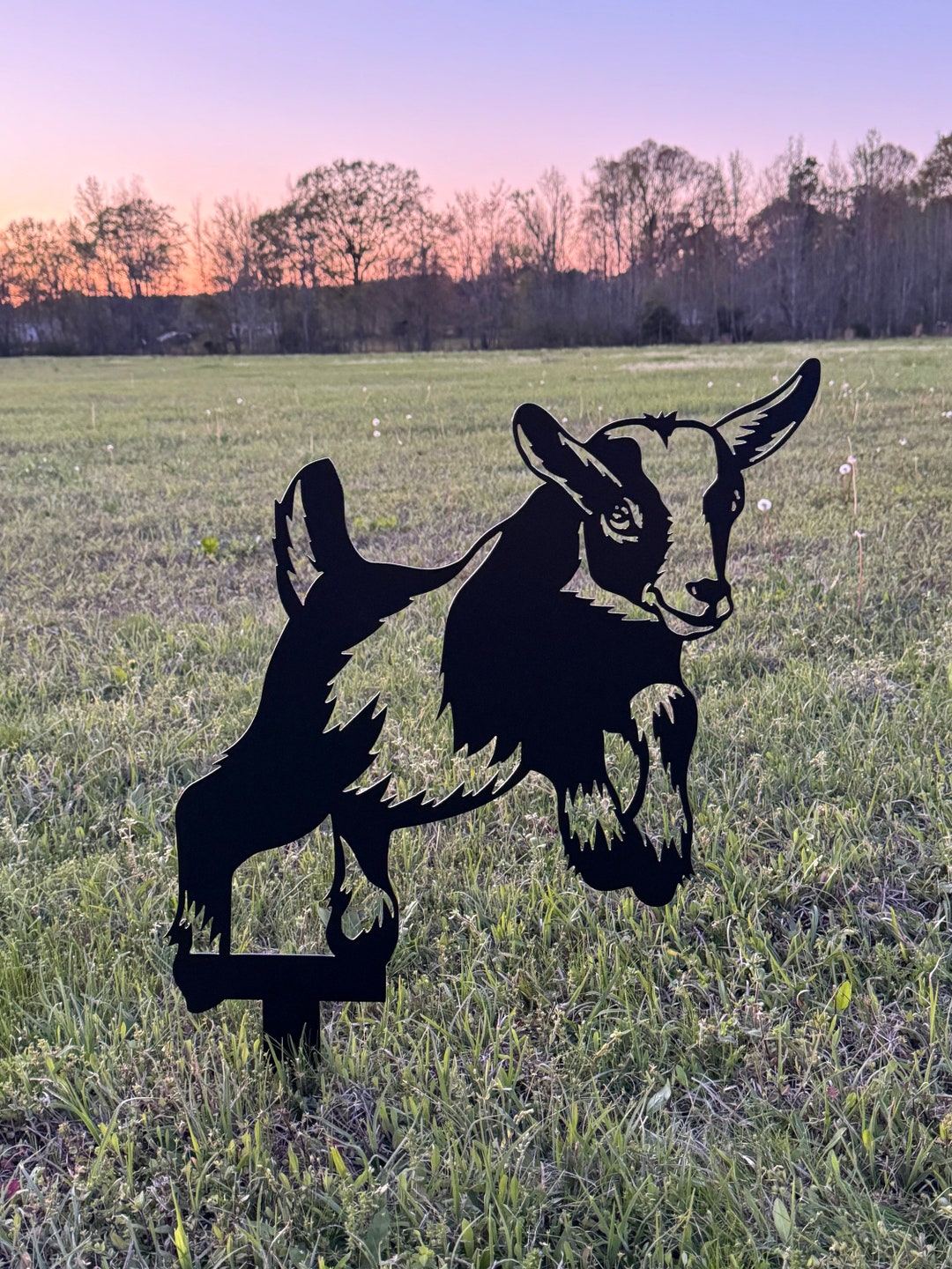 Powder Coated Baby Goat Stake - Etsy