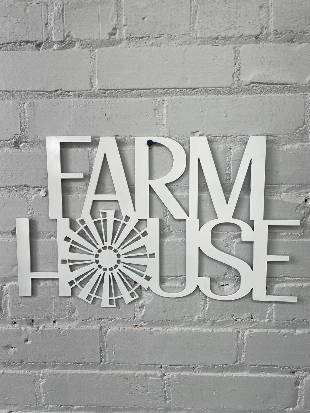 Metal Farm House Sign-all Purchases Final - Etsy
