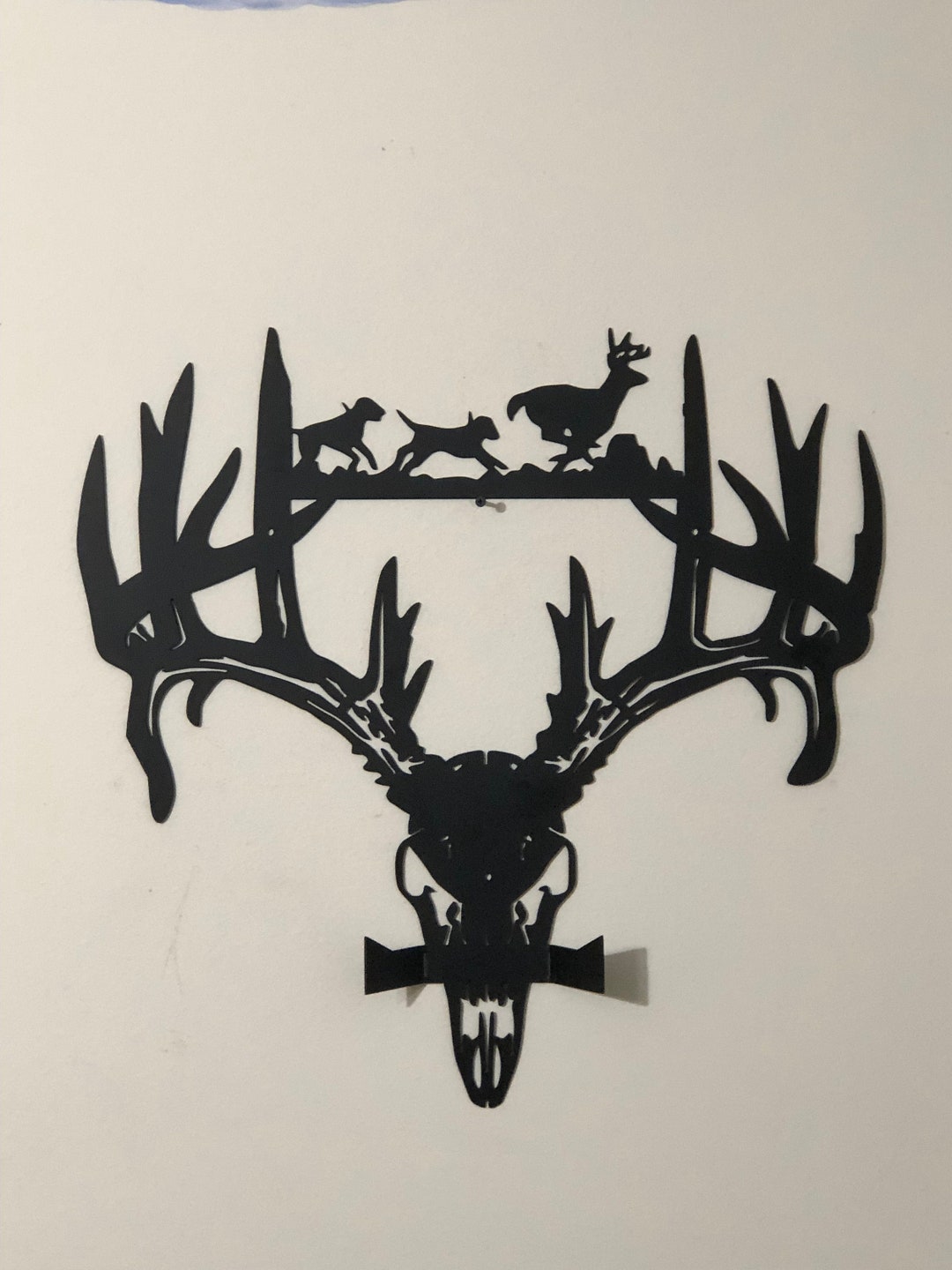 Deer Skull Bow Holder - Etsy