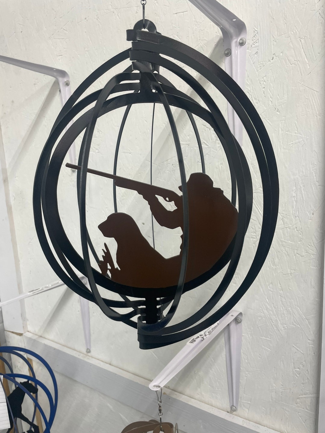 Lab and Hunter Wind Spinner - Etsy