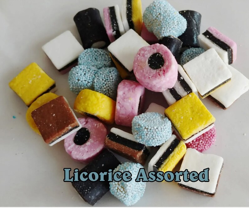 Assorted English Style Licorice - Etsy