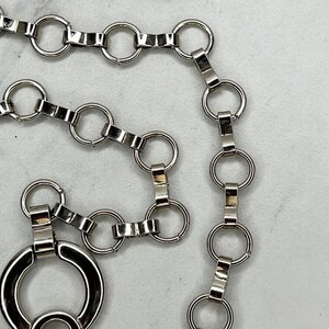 Soho Design Vintage Horsebit Silver Tone Chain Link Belt OS One Size - Etsy