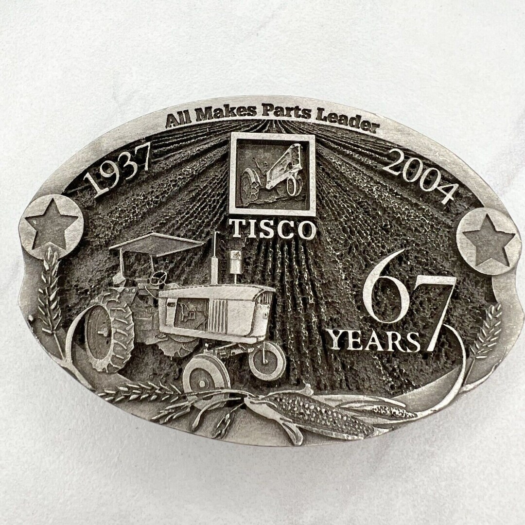 Spec Cast Vintage 2004 Tisco Tractor Supply 67 Years Belt Buckle - Etsy