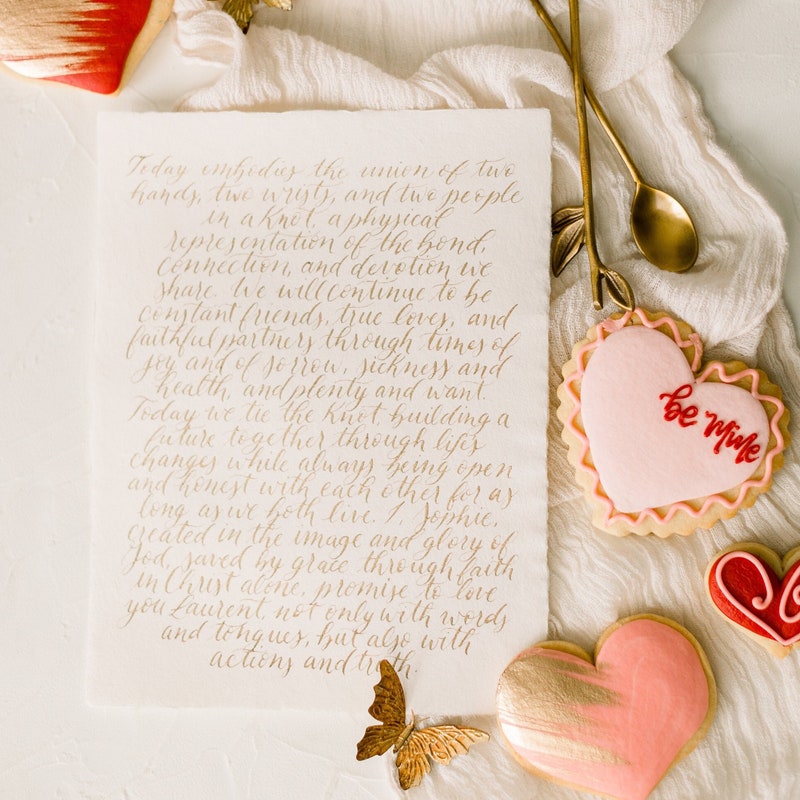 Calligraphy Lyrics - Etsy