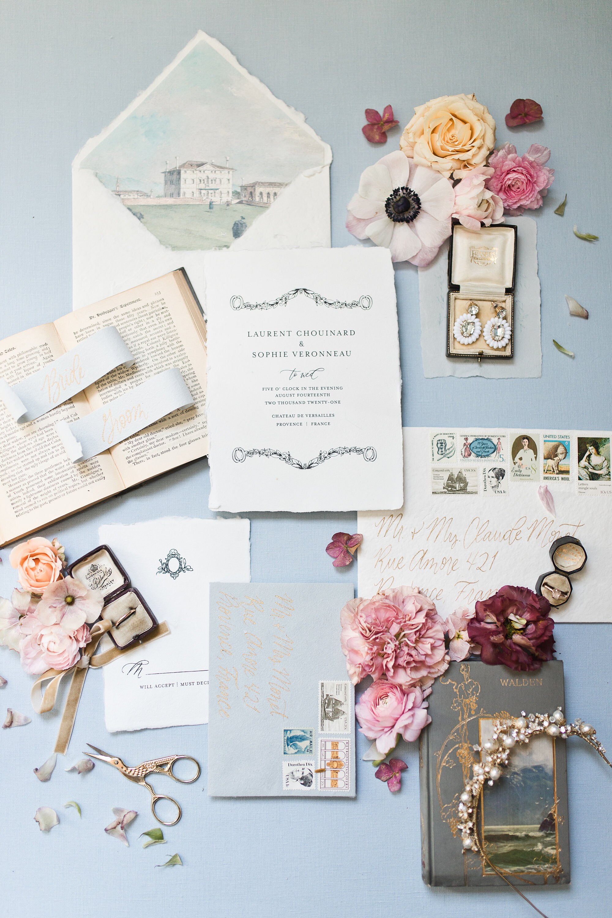 STYLED SHOOT Created Wedding Invitation Suite for Photographers or ...