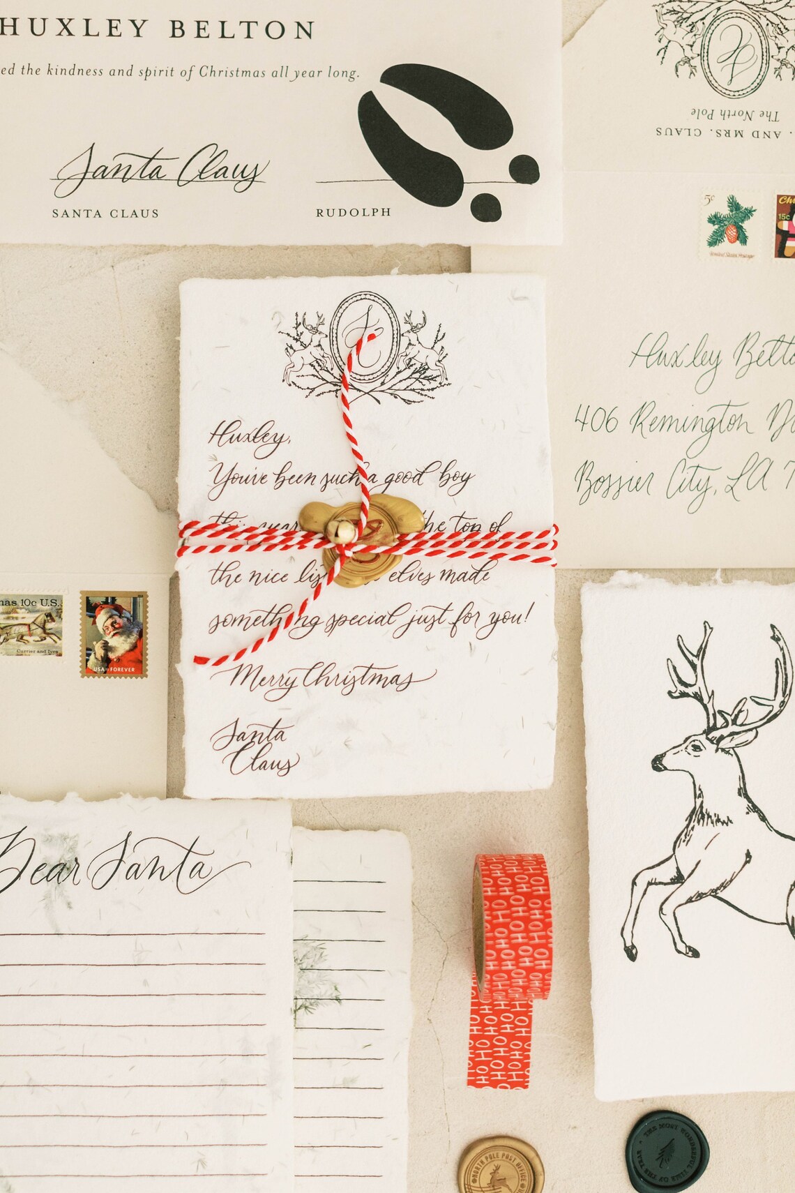 Santa Claus Crest: Hand-drawn Holiday Design (digital Download) - Etsy