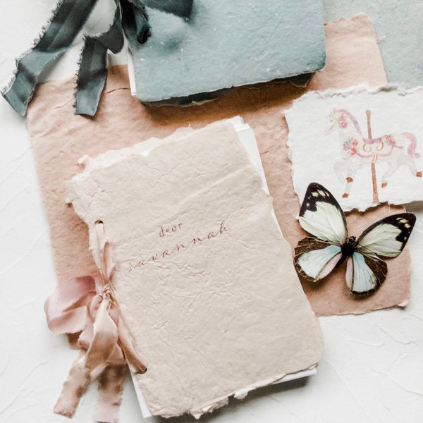 Handmade Paper Book - Etsy