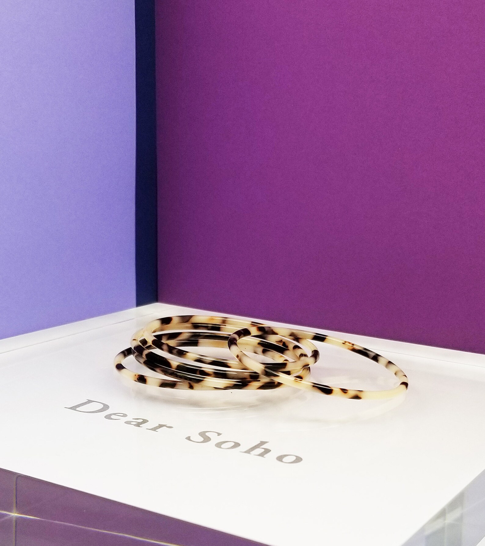 Lisa Light Ivory Tortoise Bangle Tortoise Stacking Bangle - Etsy