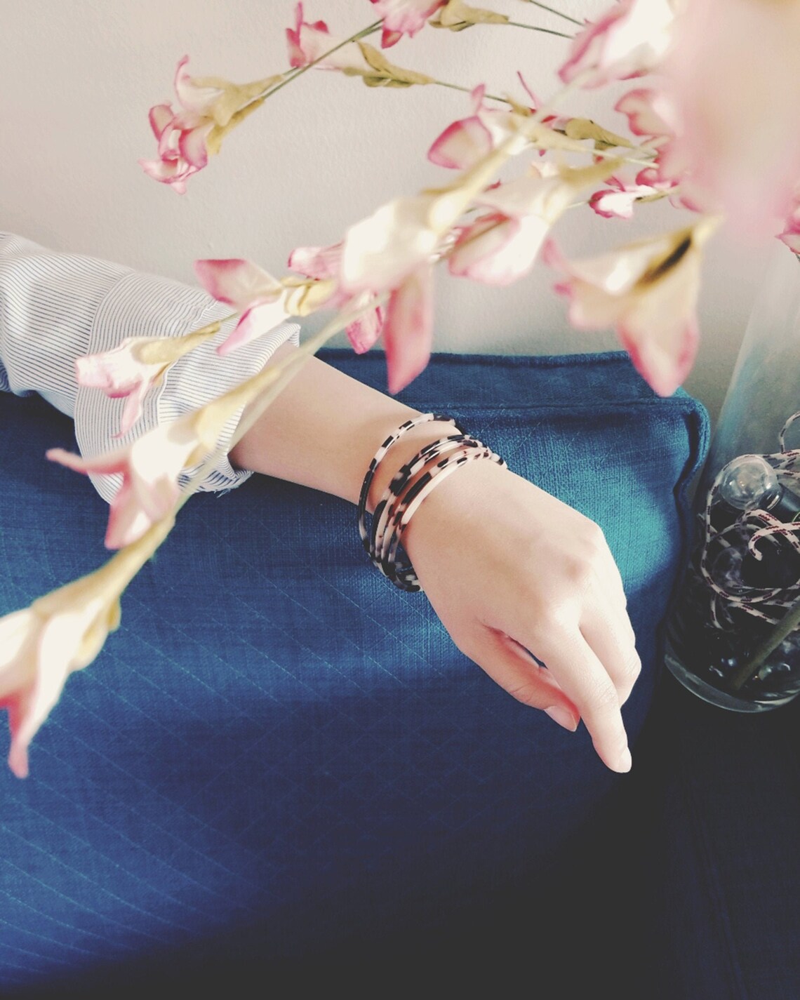 Lisa Light Ivory Tortoise Bangle Tortoise Stacking Bangle - Etsy