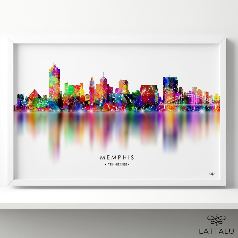 Memphis Print - Etsy