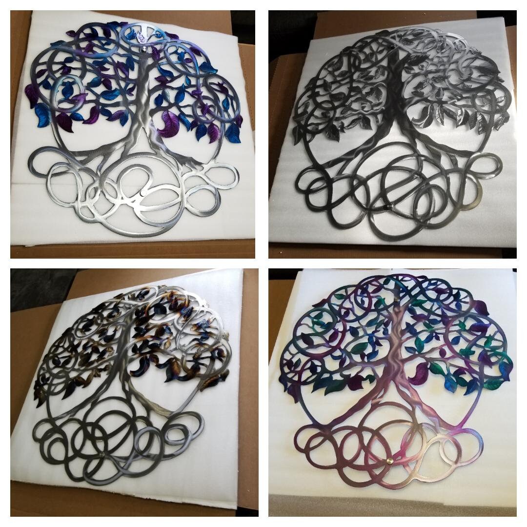 Entrance Gate Tree of Life Centerpiece / Metal Wall Art ETSY Handmade ...