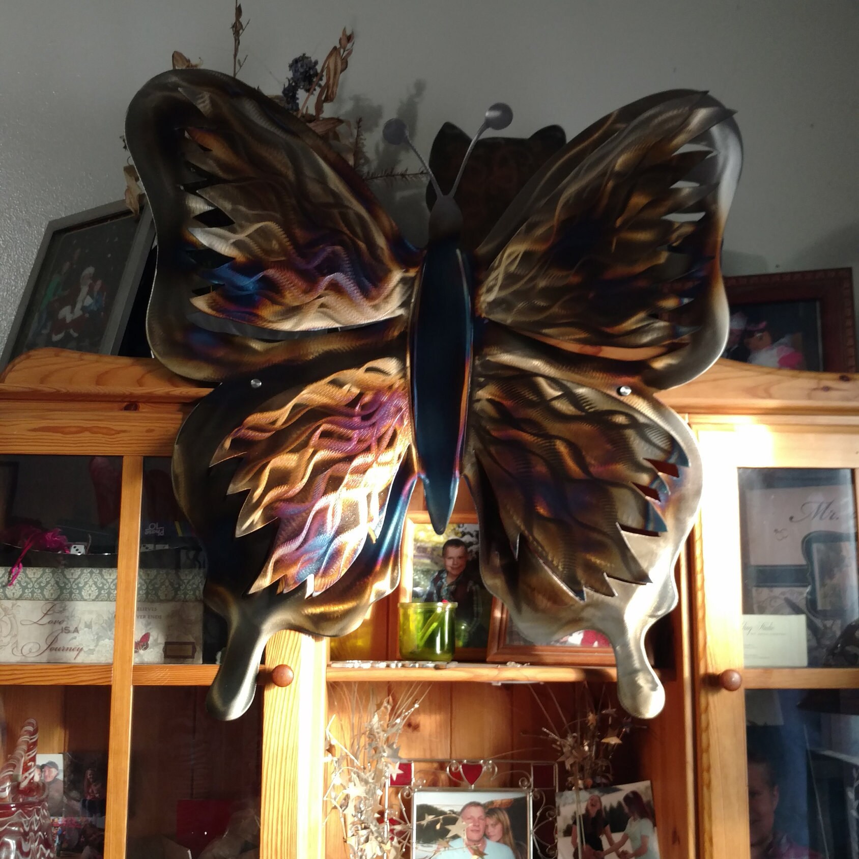 Patio decor Butterflies Butterfly metal wall decor Butterfly | Etsy