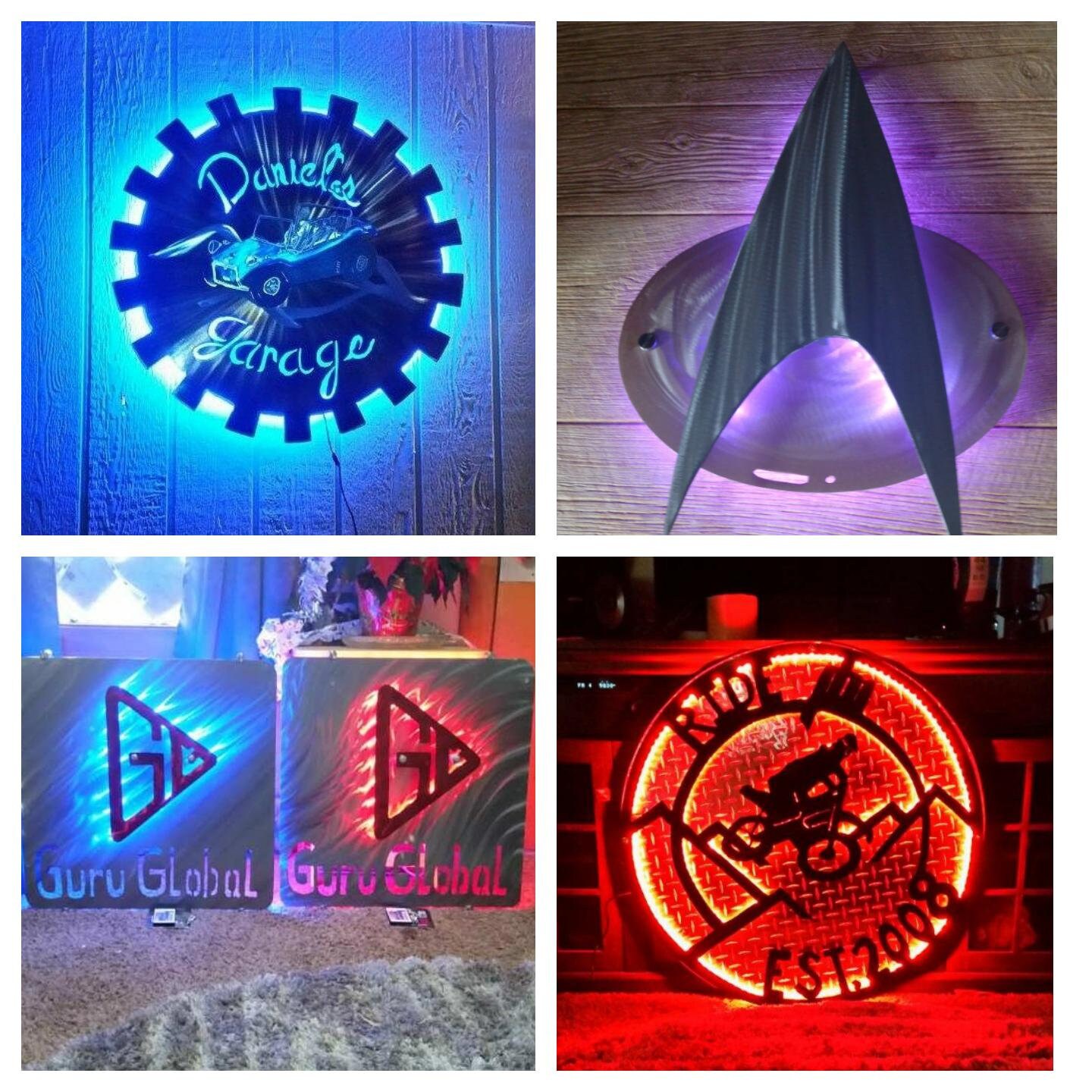 Metal Sign Custom Logo Design Handmade Home Decor Art Work | Etsy