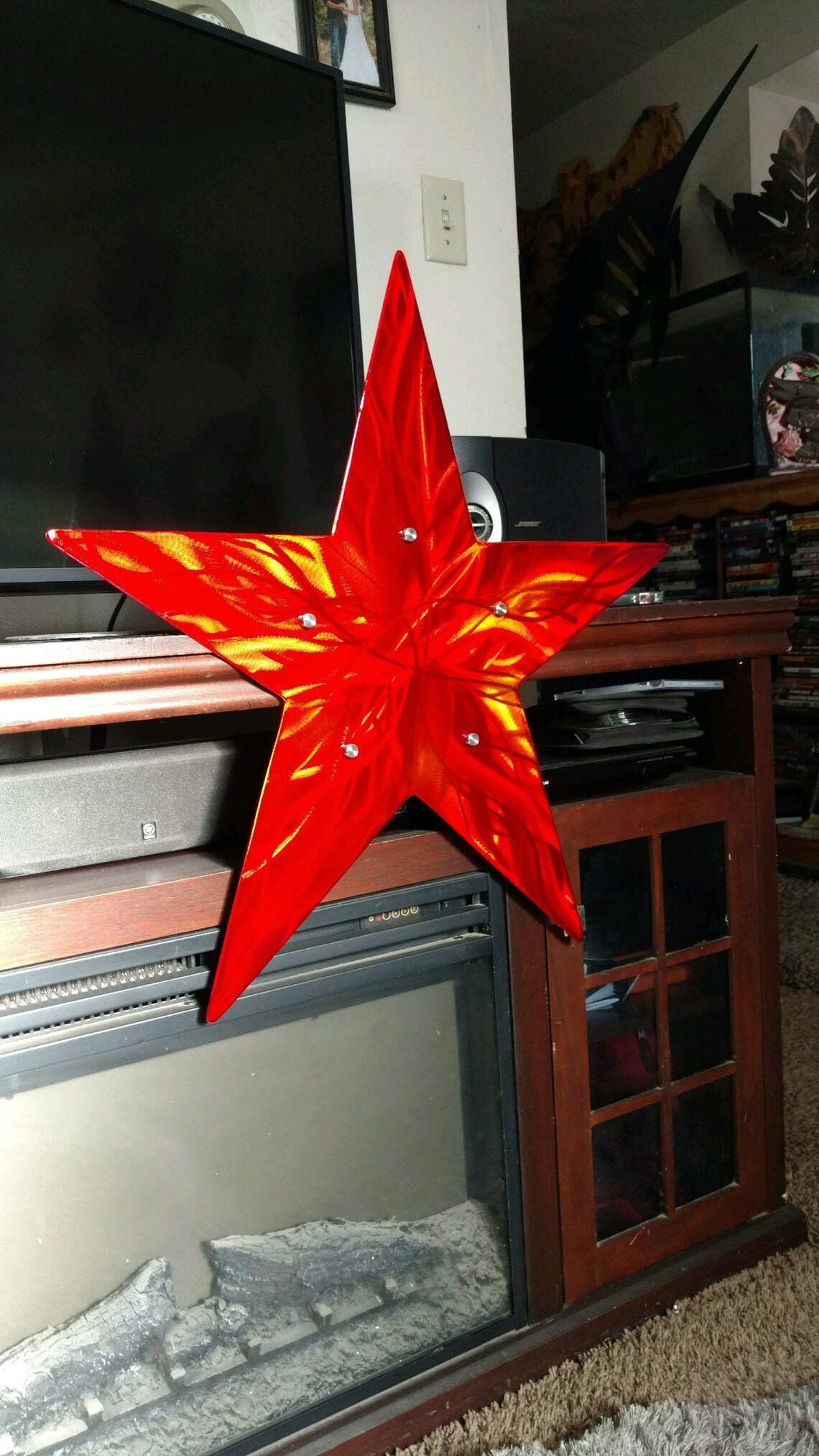Large Metal Stars Star Wall Hanging Decor Home Decor Stars - Etsy