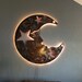 Moon Metal Wall Art Large Signs Unique Home Decor Large Moon - Etsy Canada