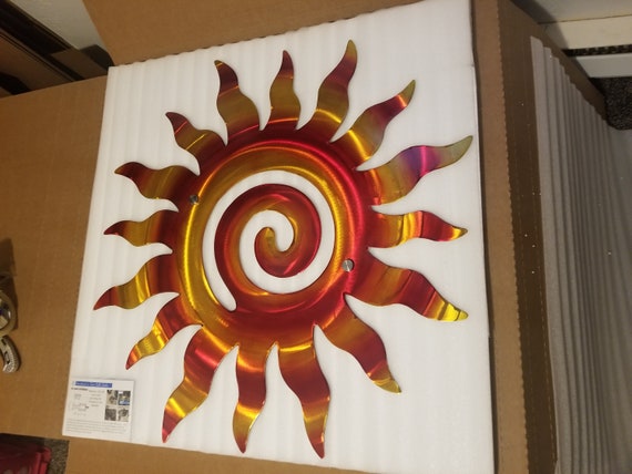 Beach Decor Sun Wall Hanging Front Door Decor Large Tropical - Etsy