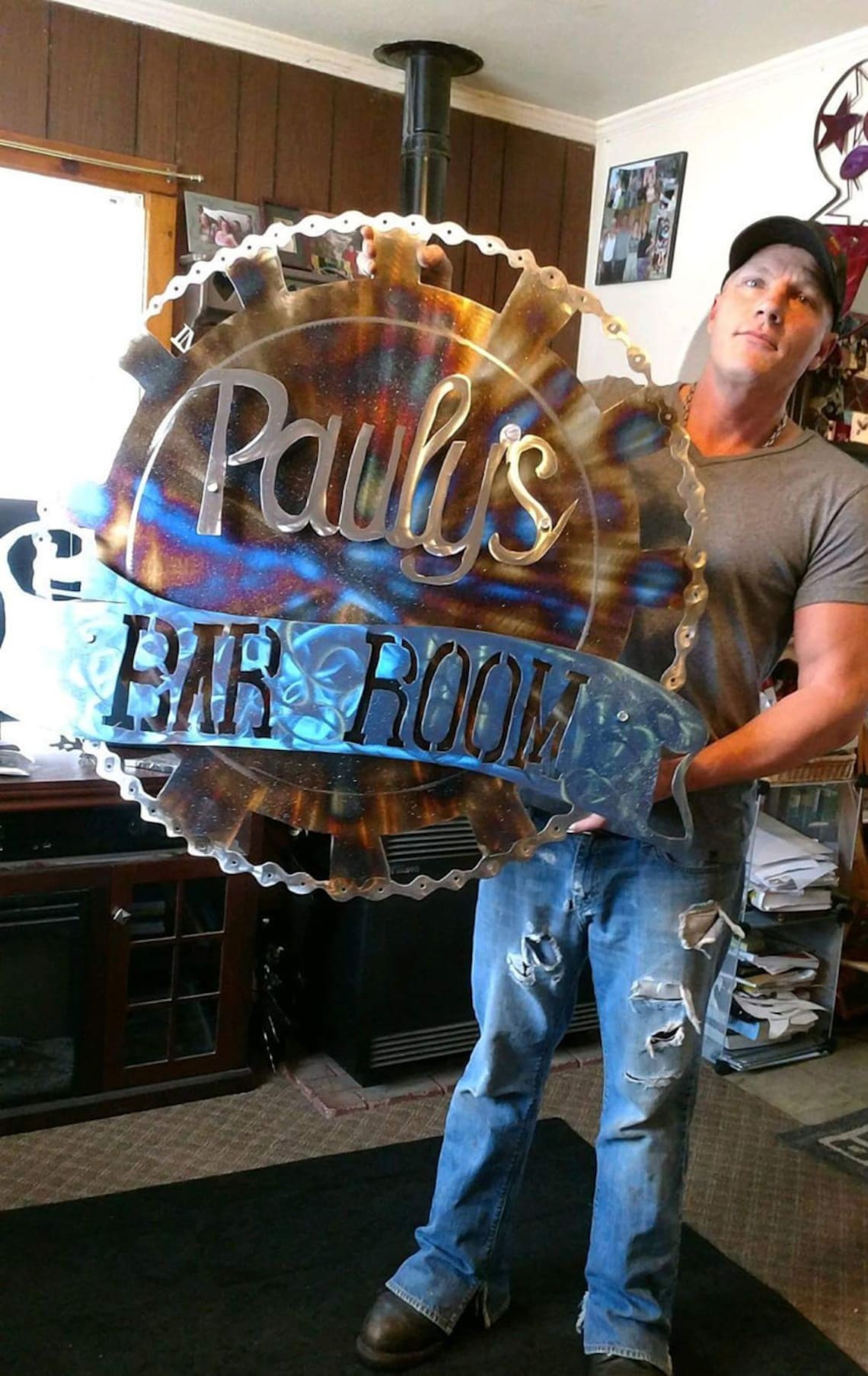 Unique Signs Custom Metal Business Signs Logo -ETSY Personalized Metal ...