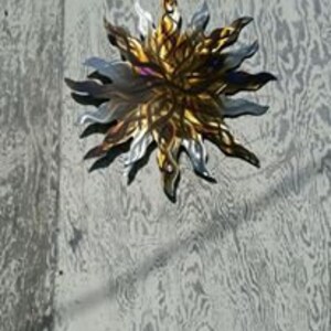 Rustic Metal Wall Art Sun Farmhouse Modern Decor - Etsy