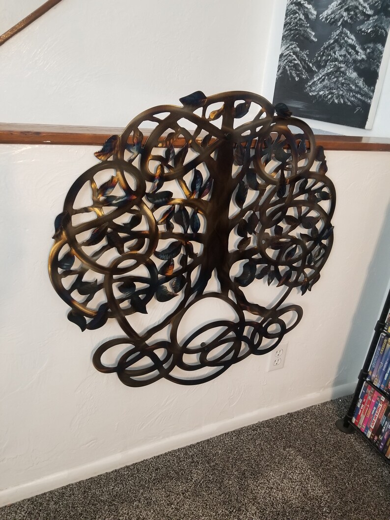 Entrance Gate Centerpiece / Metal Wall Art ETSY Handmade Large - Etsy