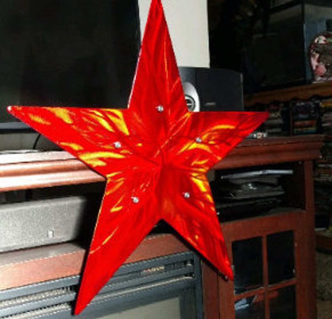 Large Metal Stars Star Wall Hanging Decor Home Decor Stars - Etsy