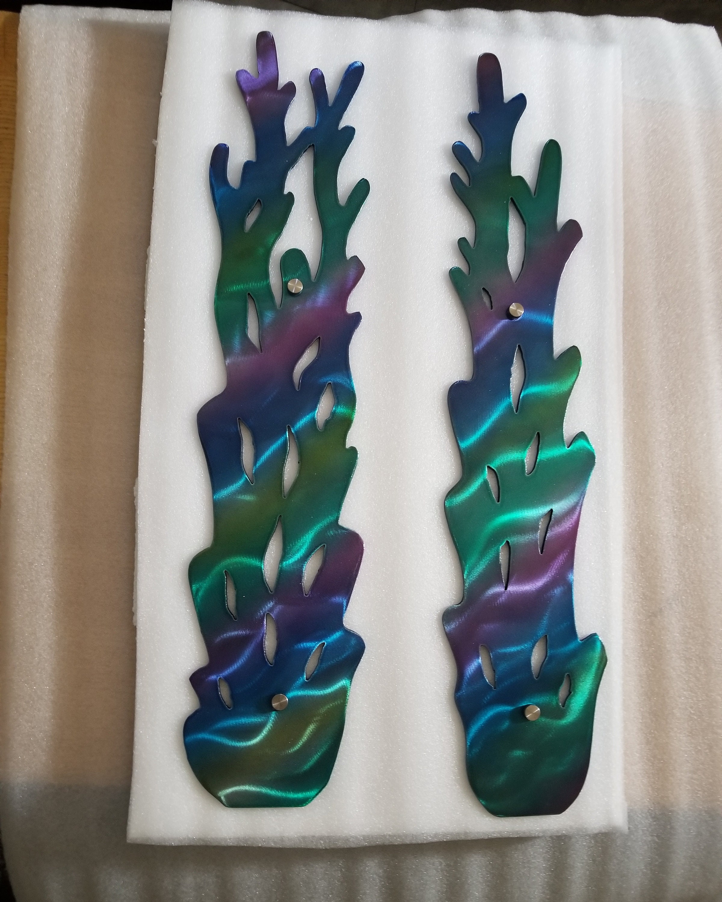 Metal Wall Art Beach Vibes Seaweed Art Steel Wall Decor - Etsy