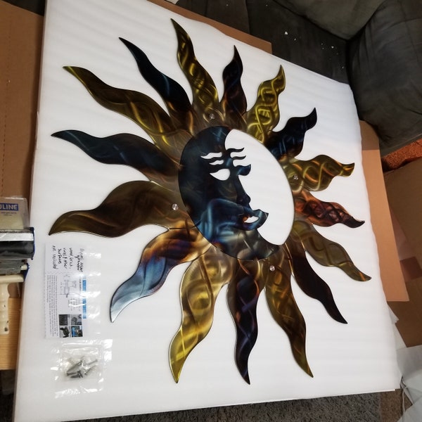 Extra Large Outdoor Metal Wall Art - Etsy