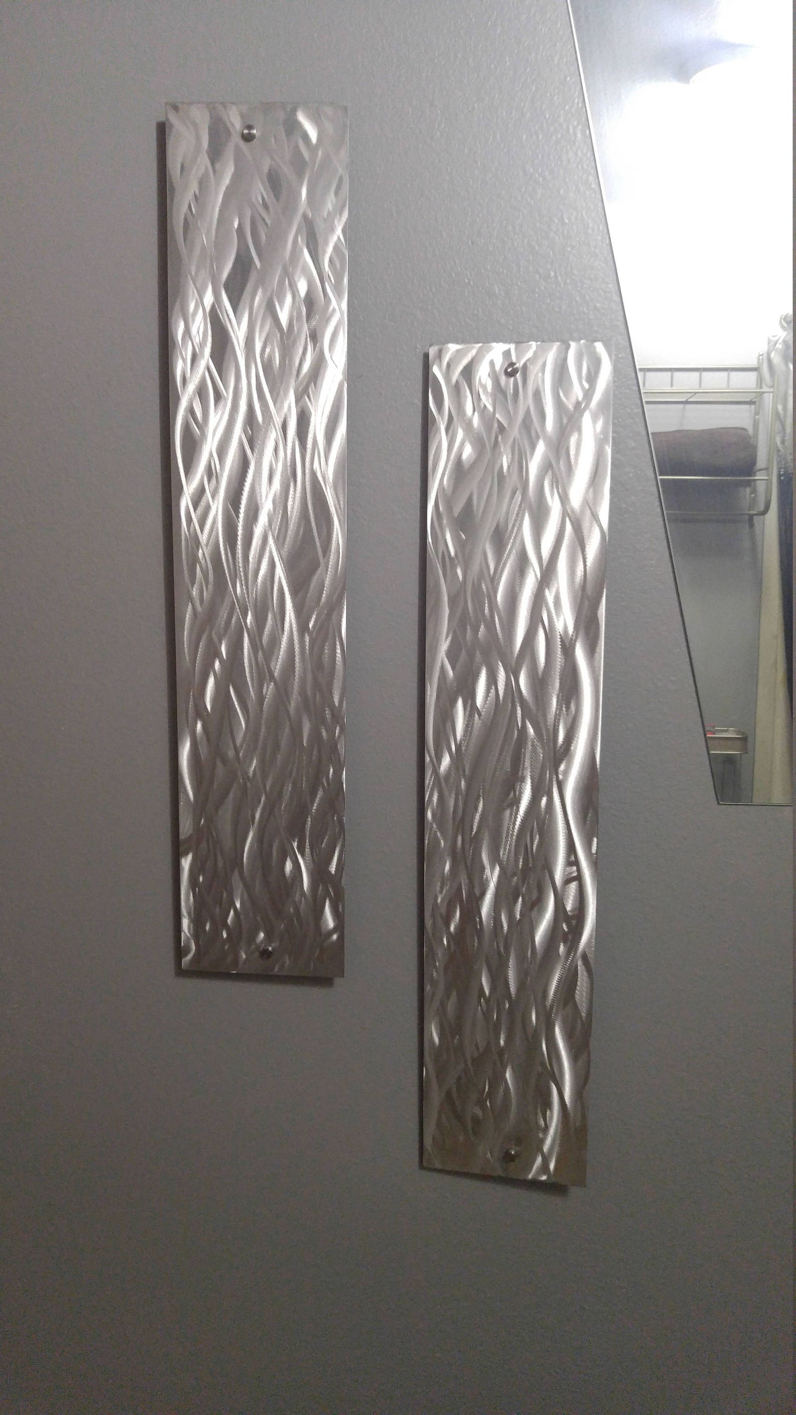 Modern Metal Wall Art Wall Art Home Decoration Contemporary | Etsy