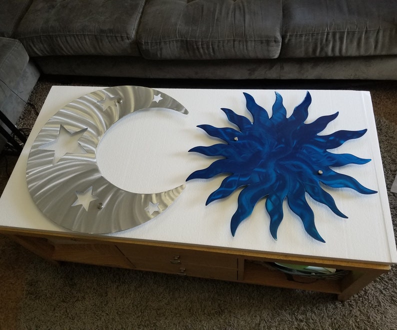 Metal Wall Art Home Decor Sun - Unique Sun - Wacky Sun Metal Wall Decor ...