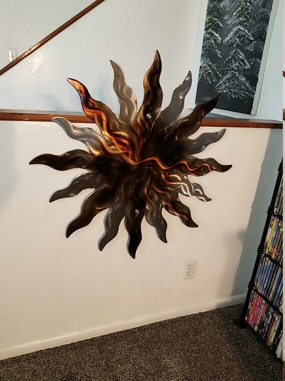 Wall Decor Sun Indoor Large 34 Sun Outdoor Wall Decor | Etsy