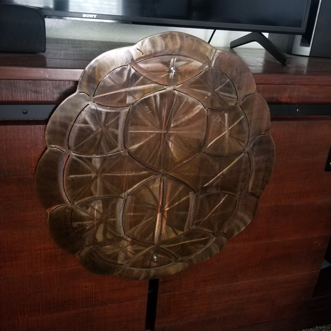 Plasma Cut Sea Turtle Shell Wall Decor ETSY Handmade Metal Art Rustic ...