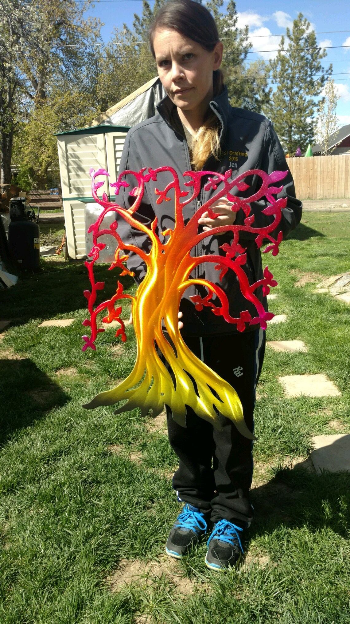 Metal Wall Art Olive Tree Home Decor Plasma Cut Tree of Life - Etsy