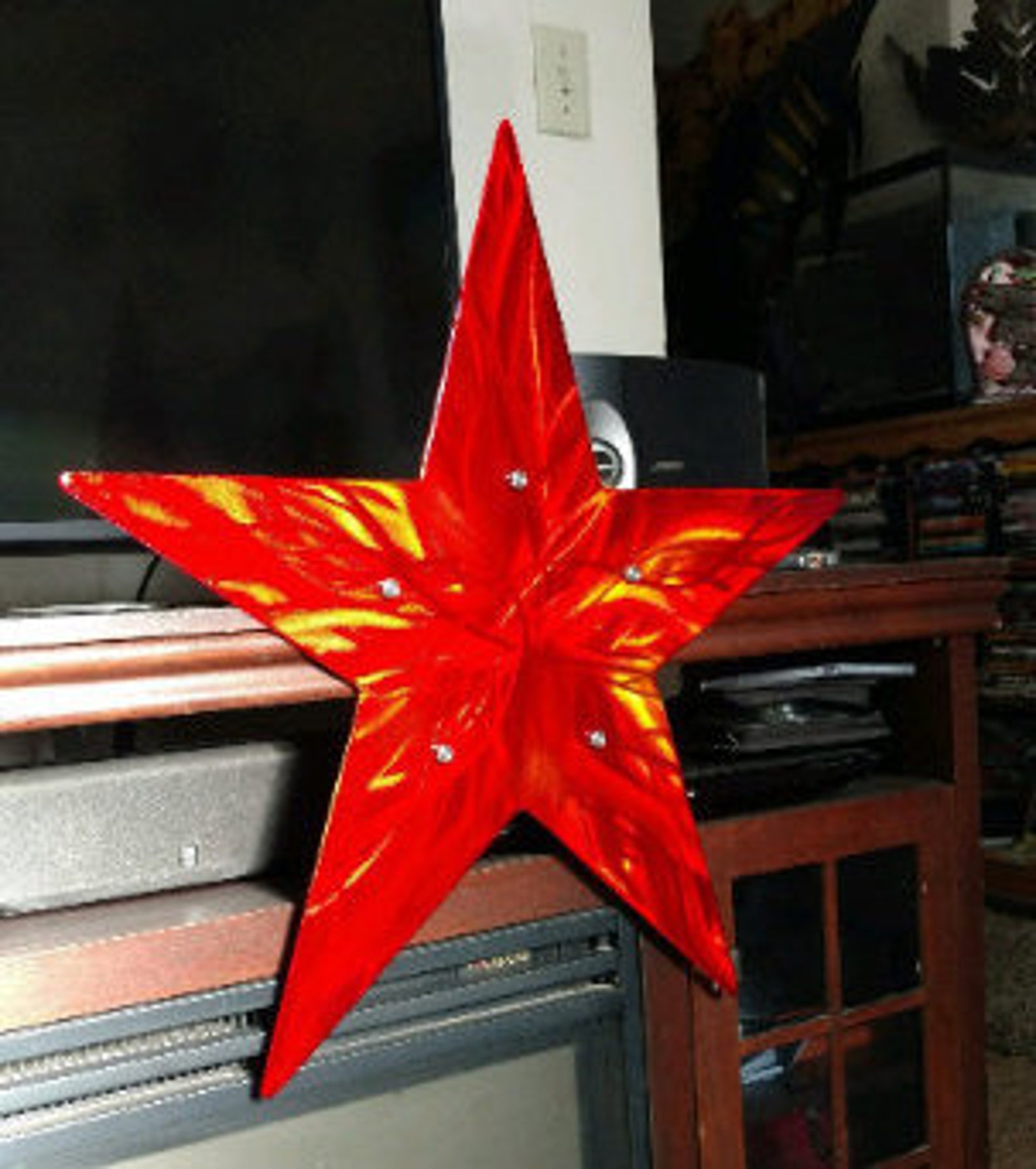 Large Metal Stars Star Wall Hanging Decor Home Decor Stars - Etsy