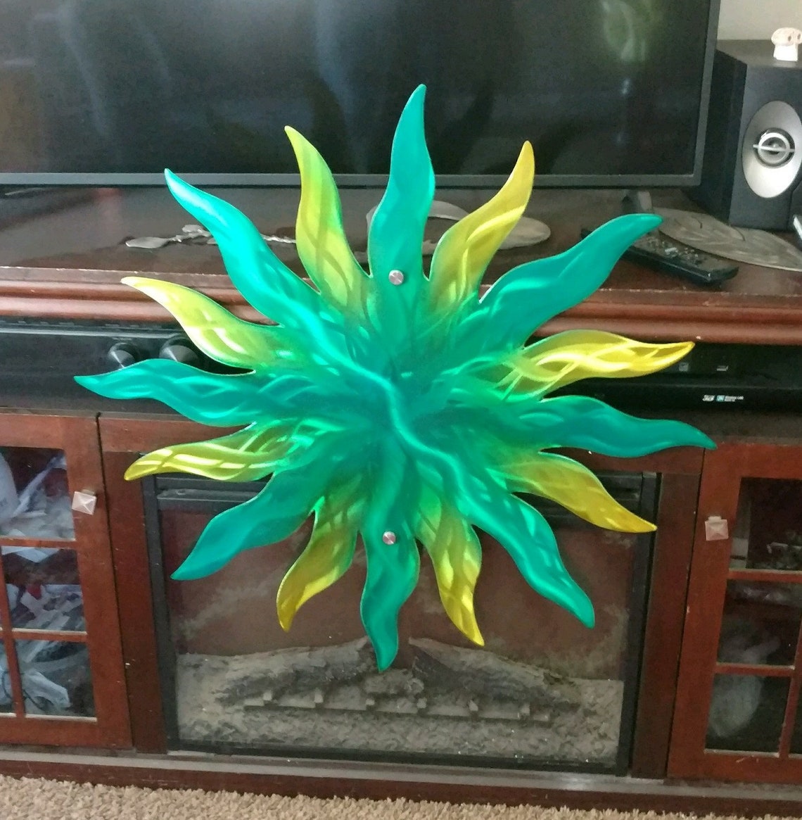 Patio Decor Sun Metal Wall Art ETSY Handmade Copper Sun Metal - Etsy