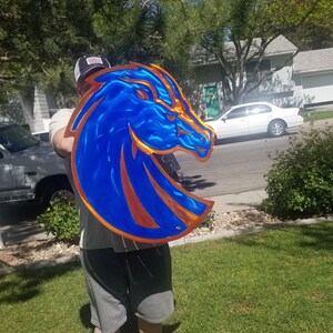 Metal Boise Idaho Wall Sculpture Boise State Large Indoor Outdoor Art ...