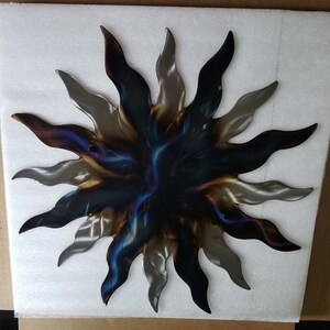 Sun Wall Art, Modern Home Decor, Sun Wall Decor, Home and Living Room ...