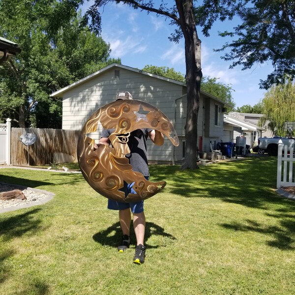 Metal Moon Wall Art - Etsy