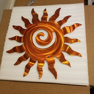 Metal Wall Sun Handmade Outdoor Large Sun Decor, Unique Art Work Sun ...